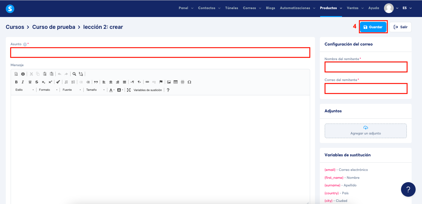 Cómo configurar un correo para acceder a las lecciones de contenido ...