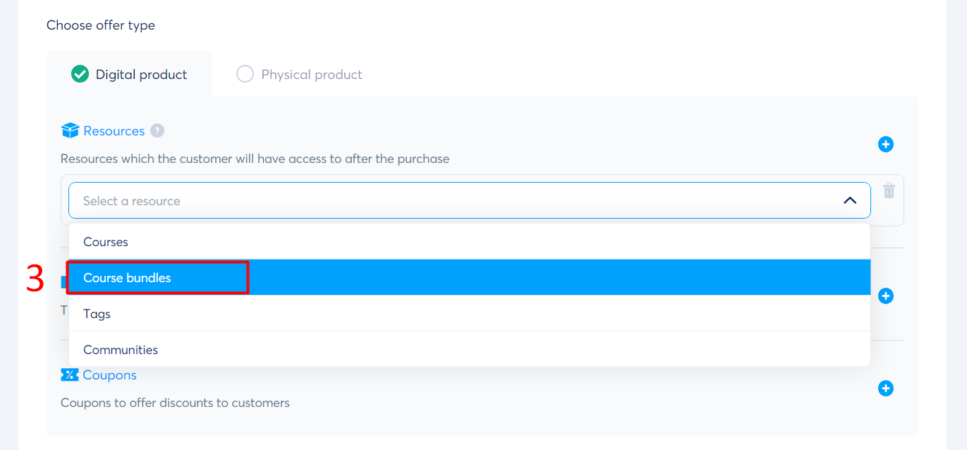 How to sell a course bundle - Help pages