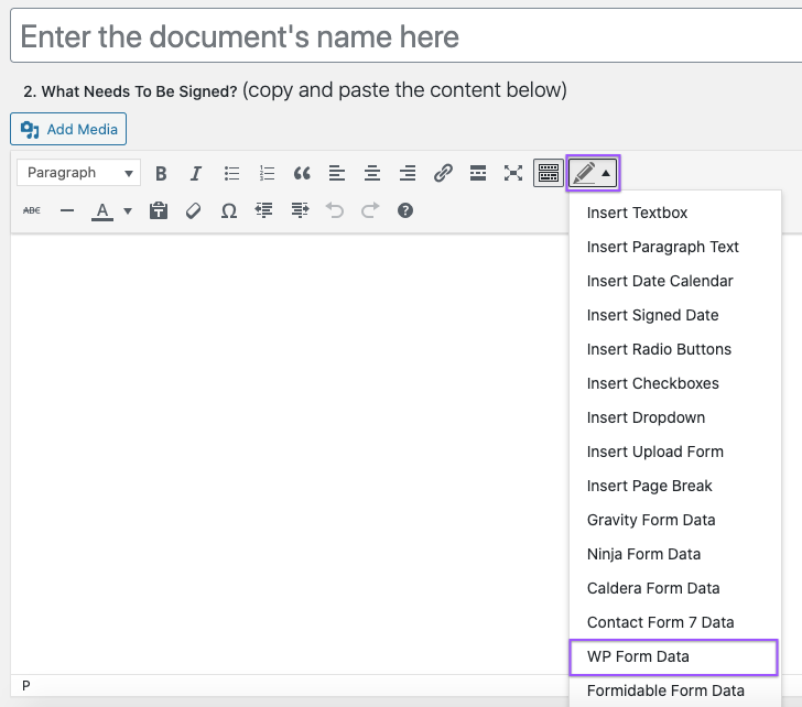 How to Set Up WPForms and WPESignature - WP E-Signature Support & Documentation by ApproveMe