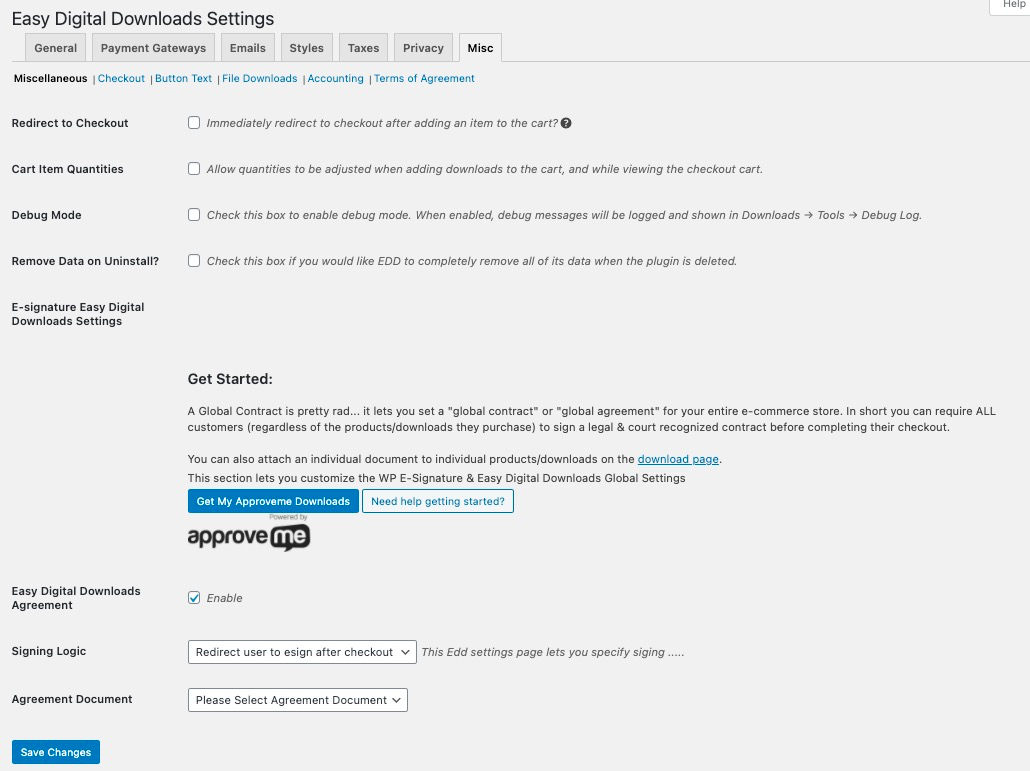 How to Insert Easy Digital Downloads Data into a Contract Workflow - WP E-Signature Docs