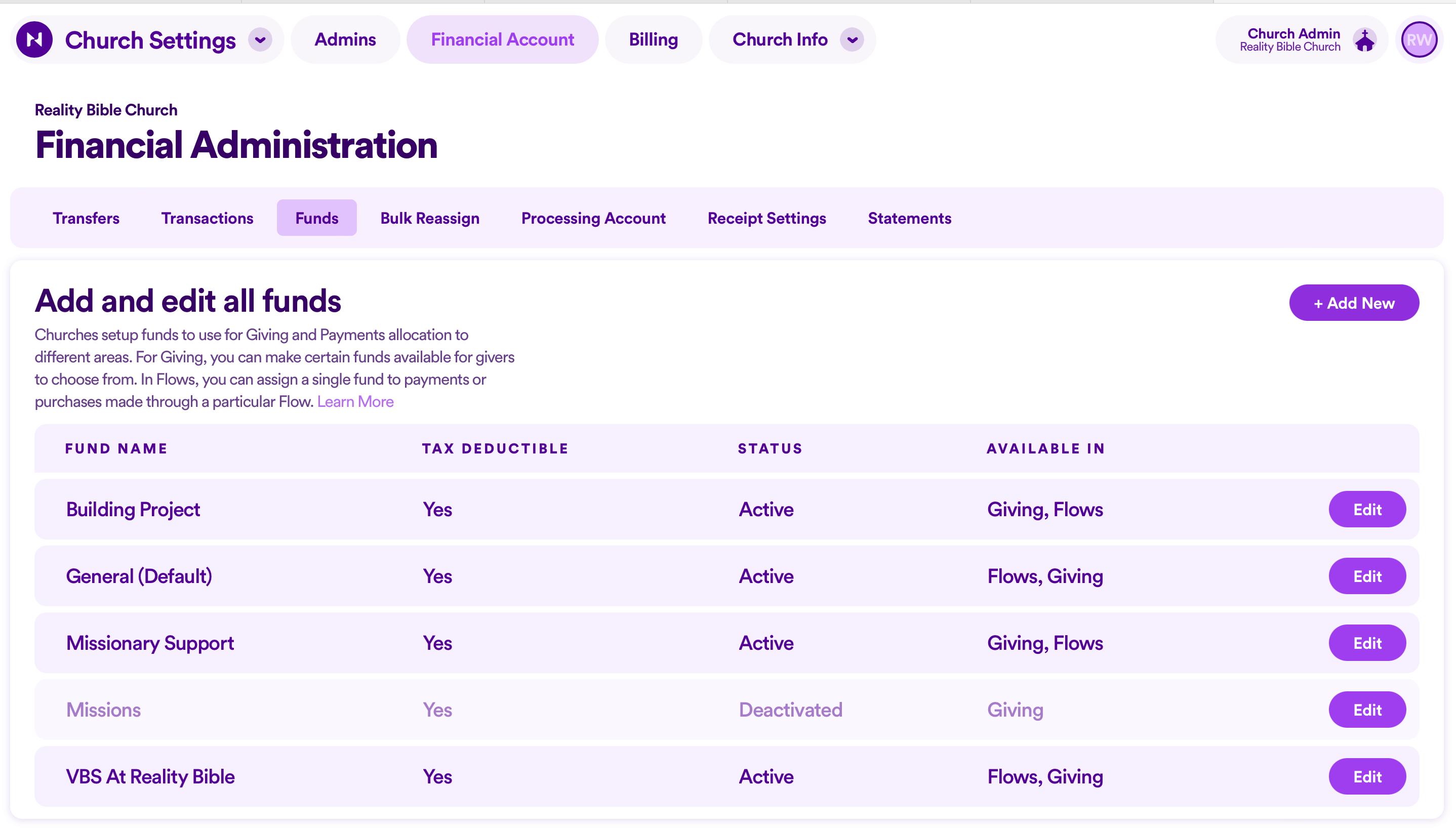 Set Up Your GivingFlow - Nucleus 2 - Help Center