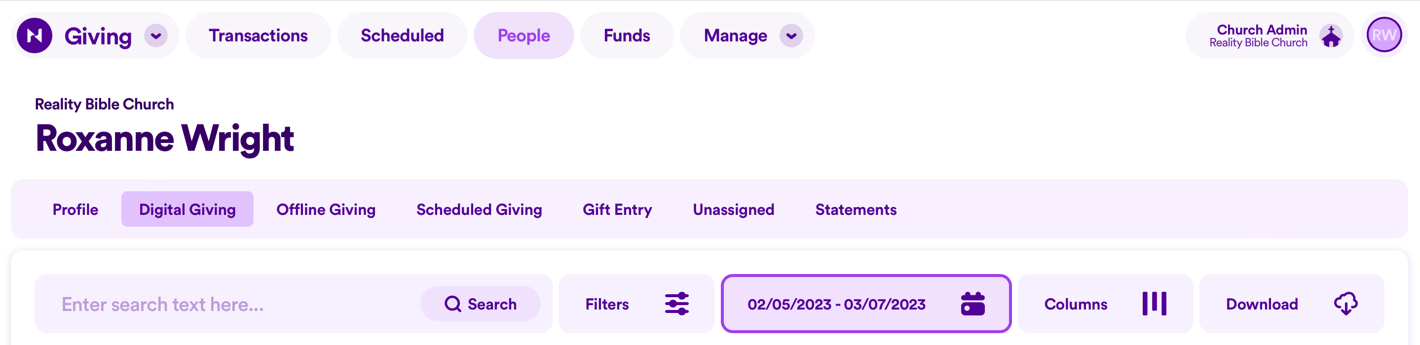 Understanding & Downloading Reports In Nucleus Giving - Nucleus 2 - Help Center