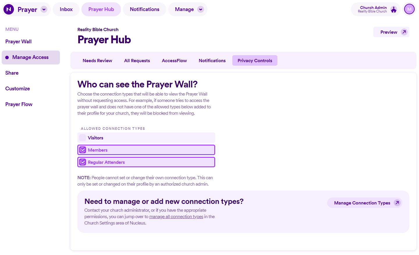 Set Up Your Prayer Hub - Nucleus 2 - Help Center