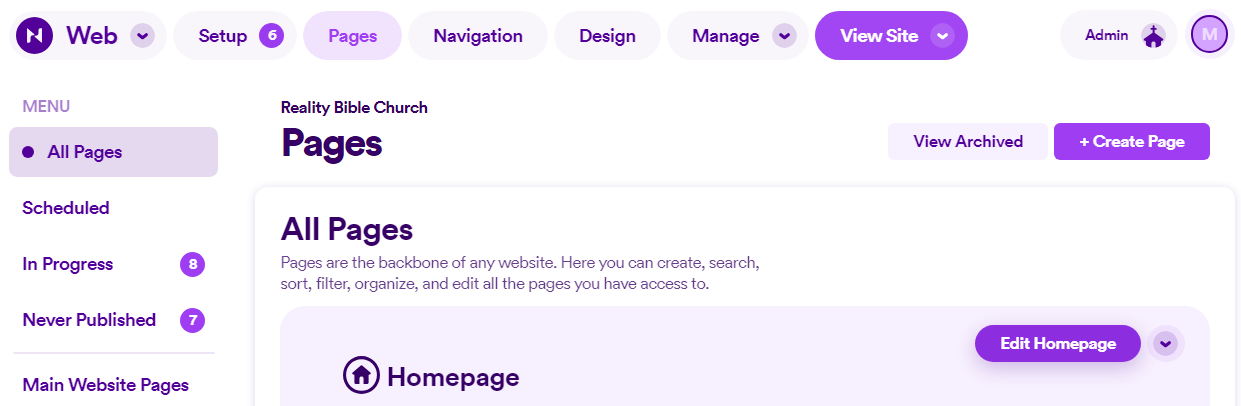 Add & Manage Items In Your Header Navigation - Nucleus 2 - Help Center