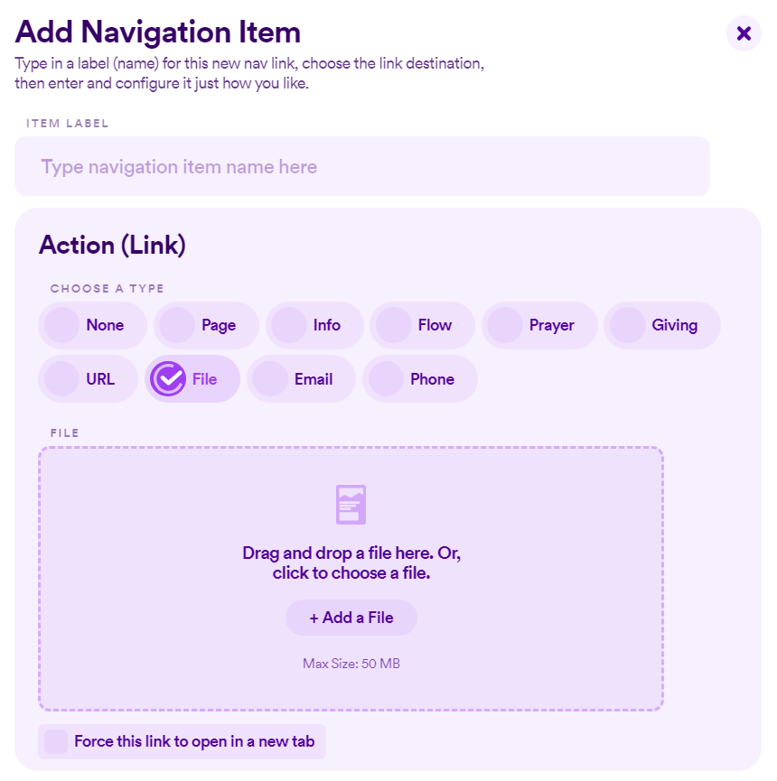 Add & Manage Items In Your Header Navigation - Nucleus 2 - Help Center
