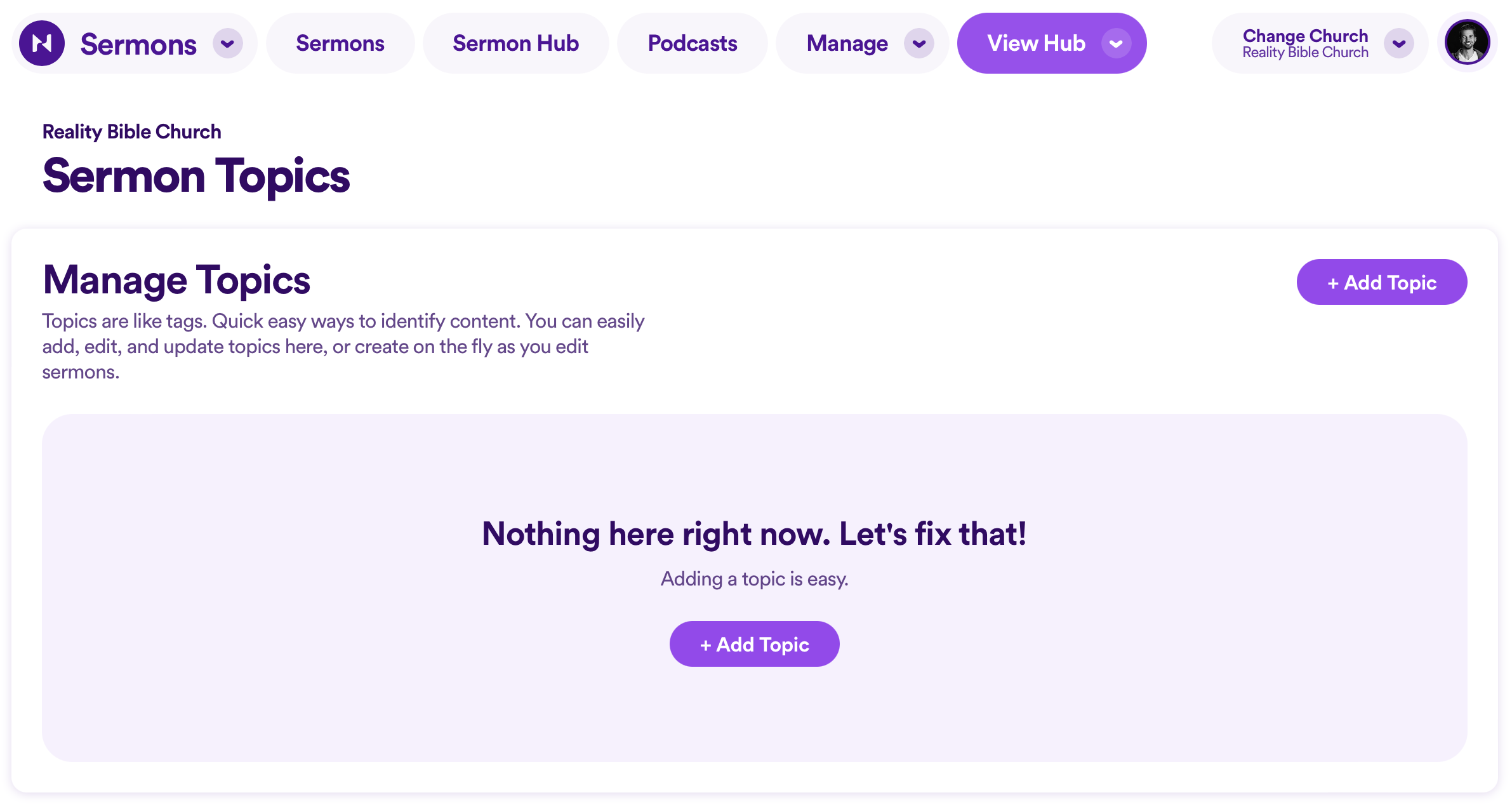 Add & Manage Playlist, Speakers & Topics - Nucleus 2 - Help Center