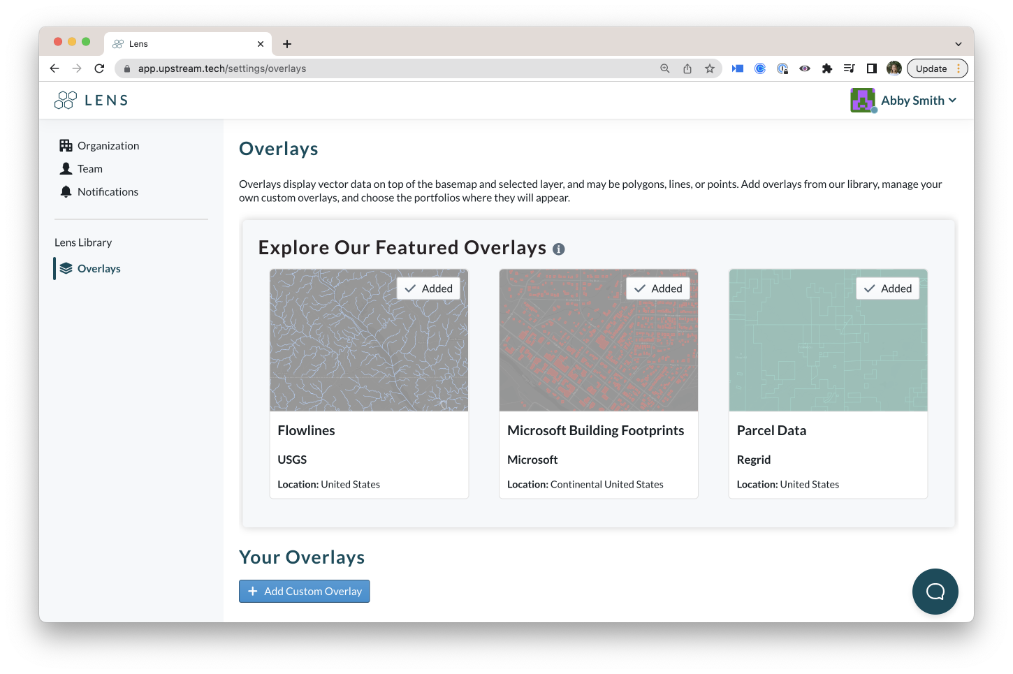Overlays - Upstream Tech Knowledge Base