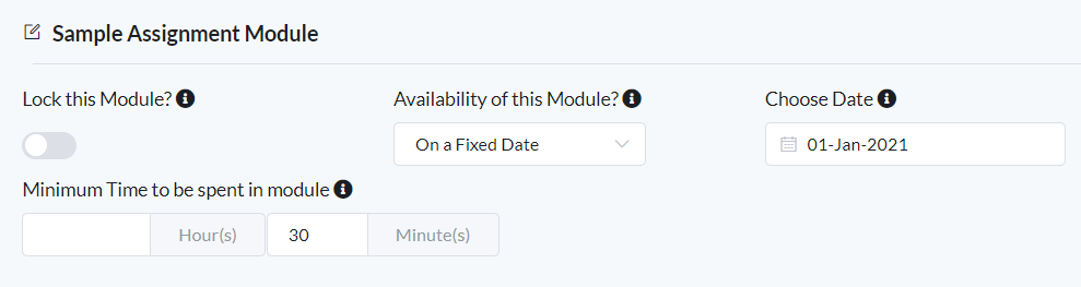 Creating an Assignment Module - Academy Of Mine Knowledge Base