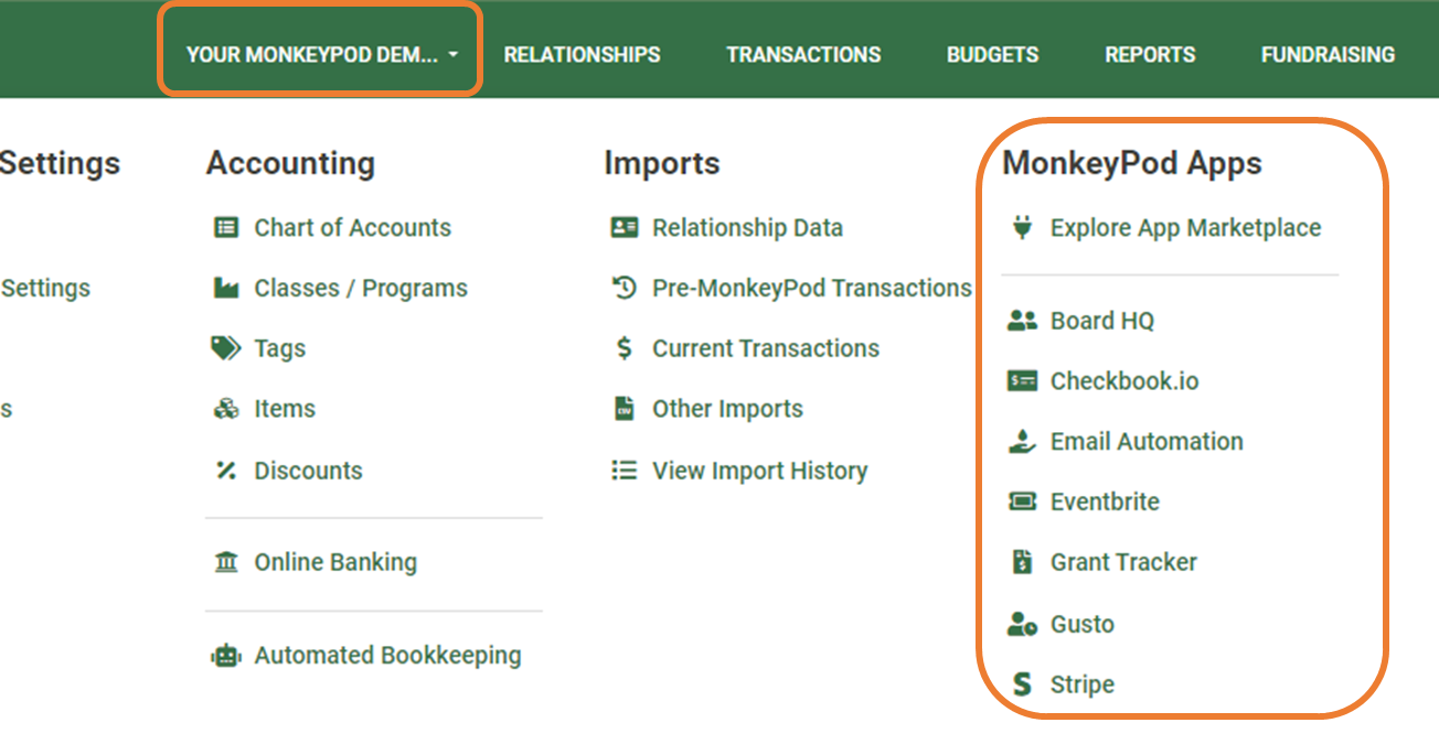 Overview of... MonkeyPod Apps and Integrations - MonkeyPod Knowledgebase
