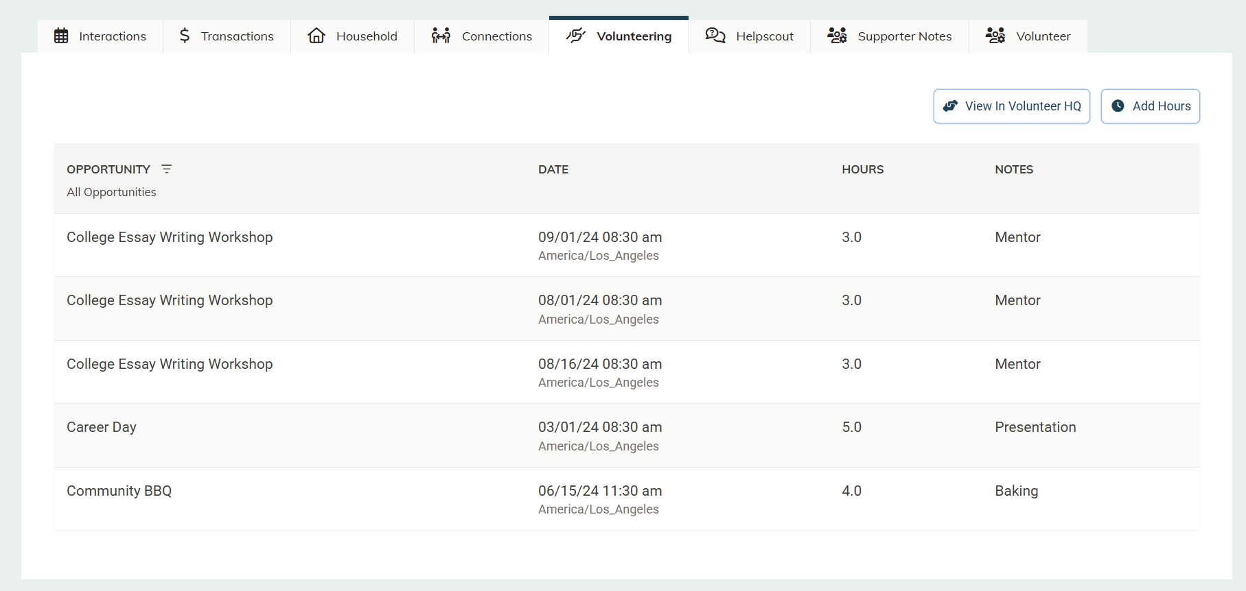 Introducing The New Volunteer HQ App - MonkeyPod Knowledgebase