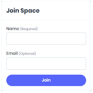 Join a Space - Lessonspace Knowledge Base