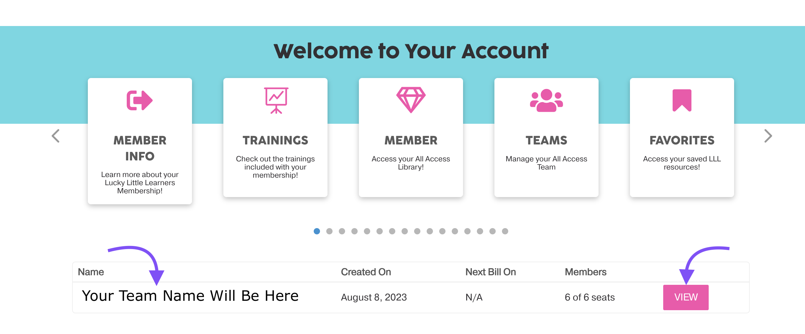 How to Set Up Team Accounts - Lucky Little Learners Help Site