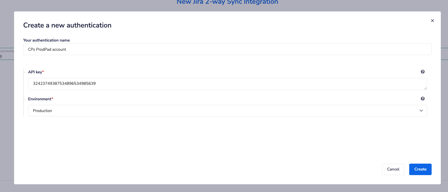 Setting up a Jira Full Sync integration for Jira Cloud - ProdPad Help