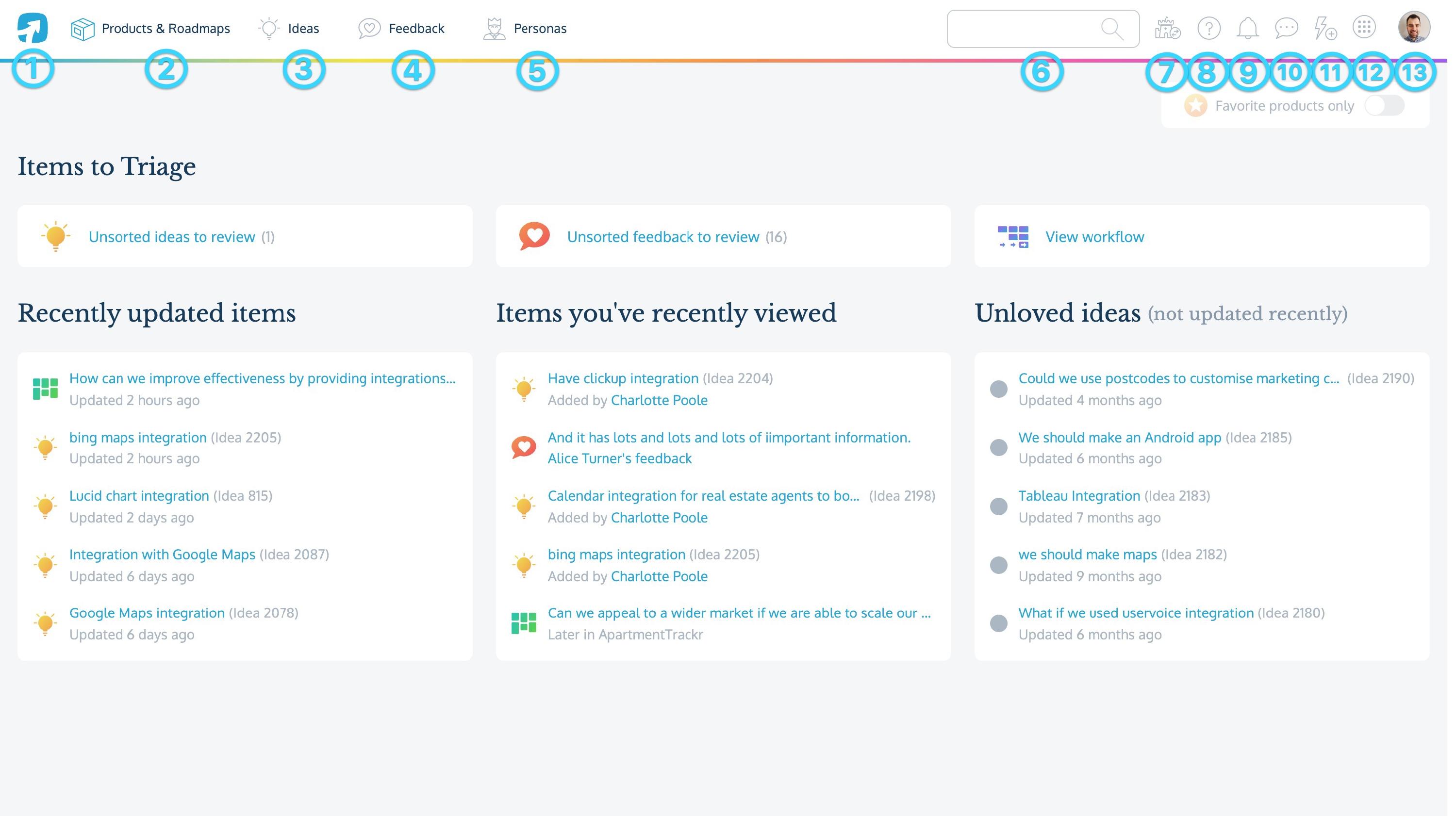 Introducing ProdPad's new navigation bar! - ProdPad Help