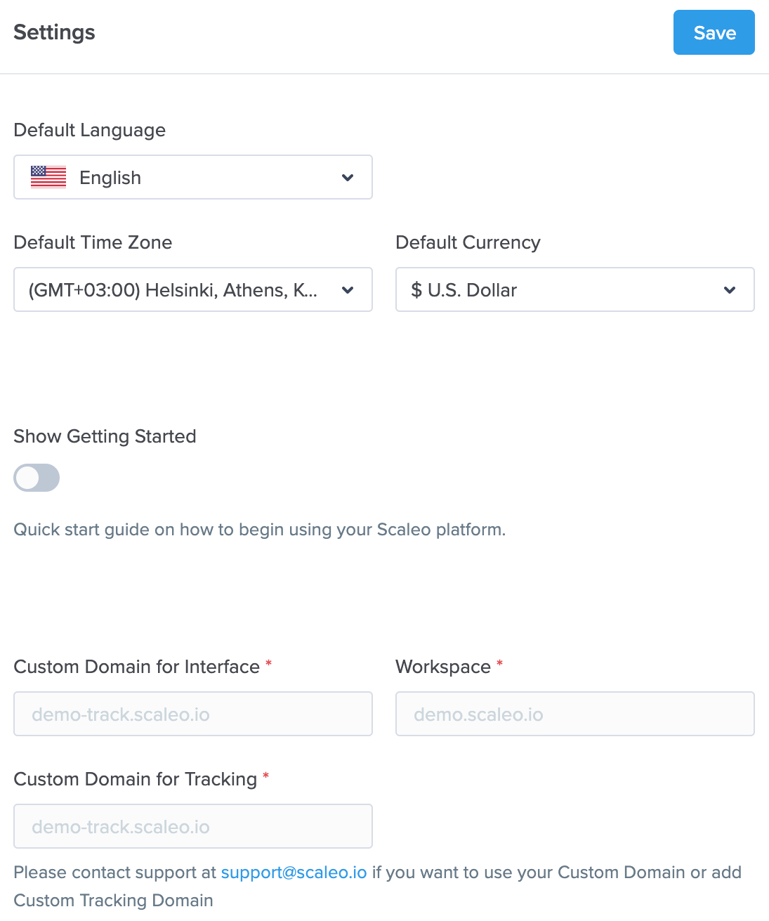 Main Sections Overview - Scaleo Help Center