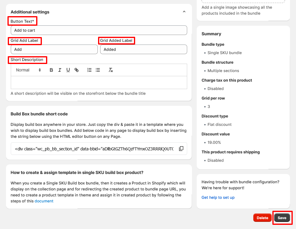 How to Create a Single SKU Bundle with Multiple Sections? - WebContrive