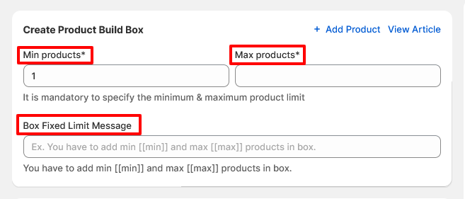 How to Create a Multiple SKU Bundle with a Single Section? - WebContrive