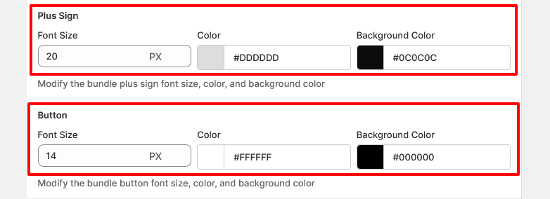 General Settings for Bundles - WebContrive
