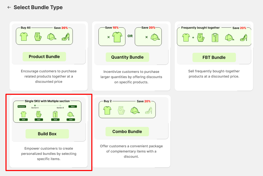 How to Create a Multiple SKU Bundle with Multiple Sections? - WebContrive