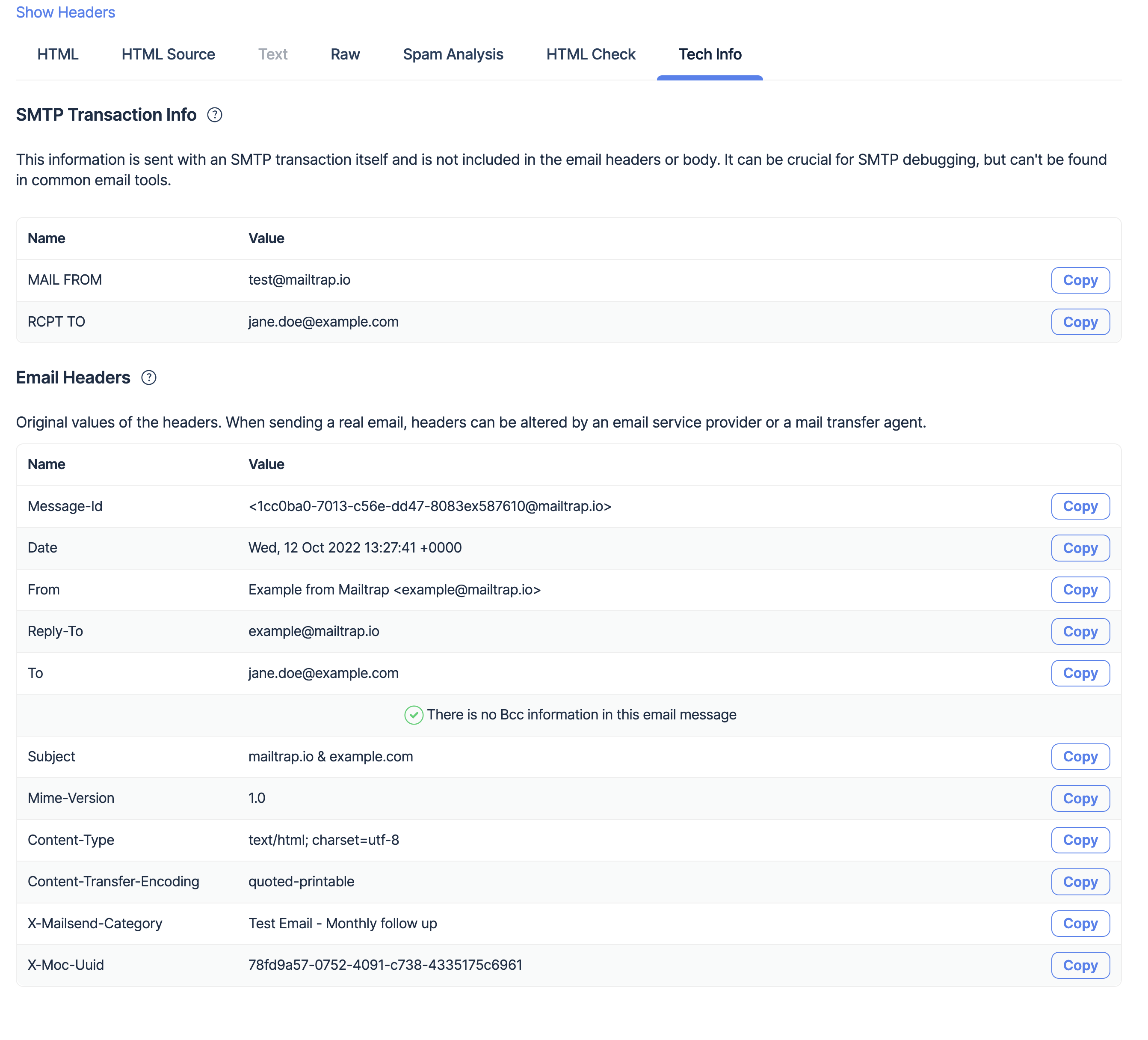 Checking Email Headers And Bcc Mailtrap Knowledge Base Checking Email Headers And Bcc Mailtrap Knowledge Base