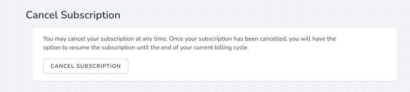 How to Cancel Your Subscription - TriviaNerd Knowledge Base