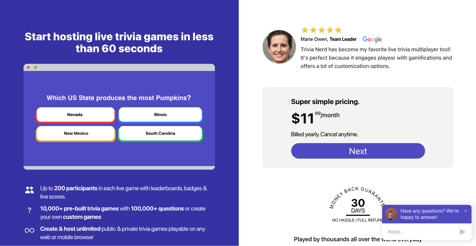How to Subscribe to Paid Plan - TriviaNerd Knowledge Base