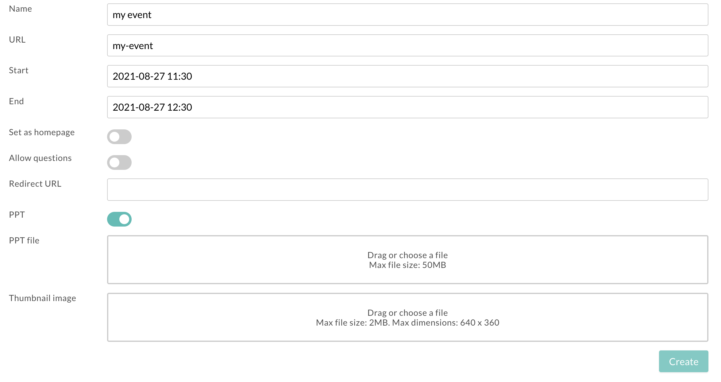 How to add slides to an event - streamGo Event Support