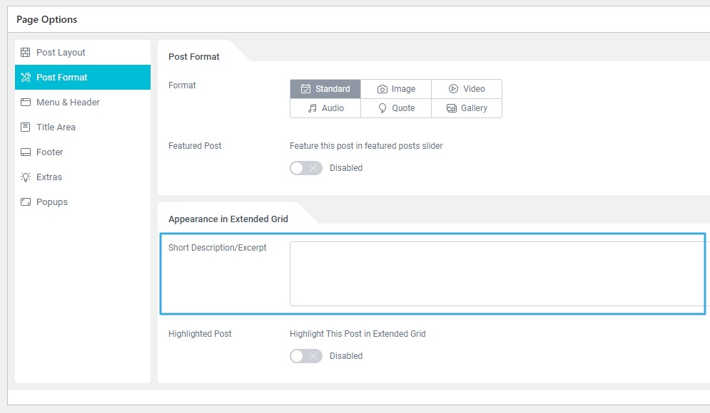Single Post Specific Elements - TheGem WordPress WooCommerce Theme - Documentation