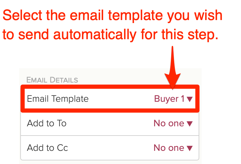 Auto Send Email - Campaign “Take Action” settings - Cloze Help Center