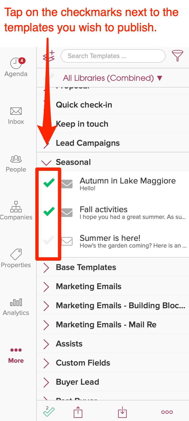 How do I publish templates? - Cloze Help Center