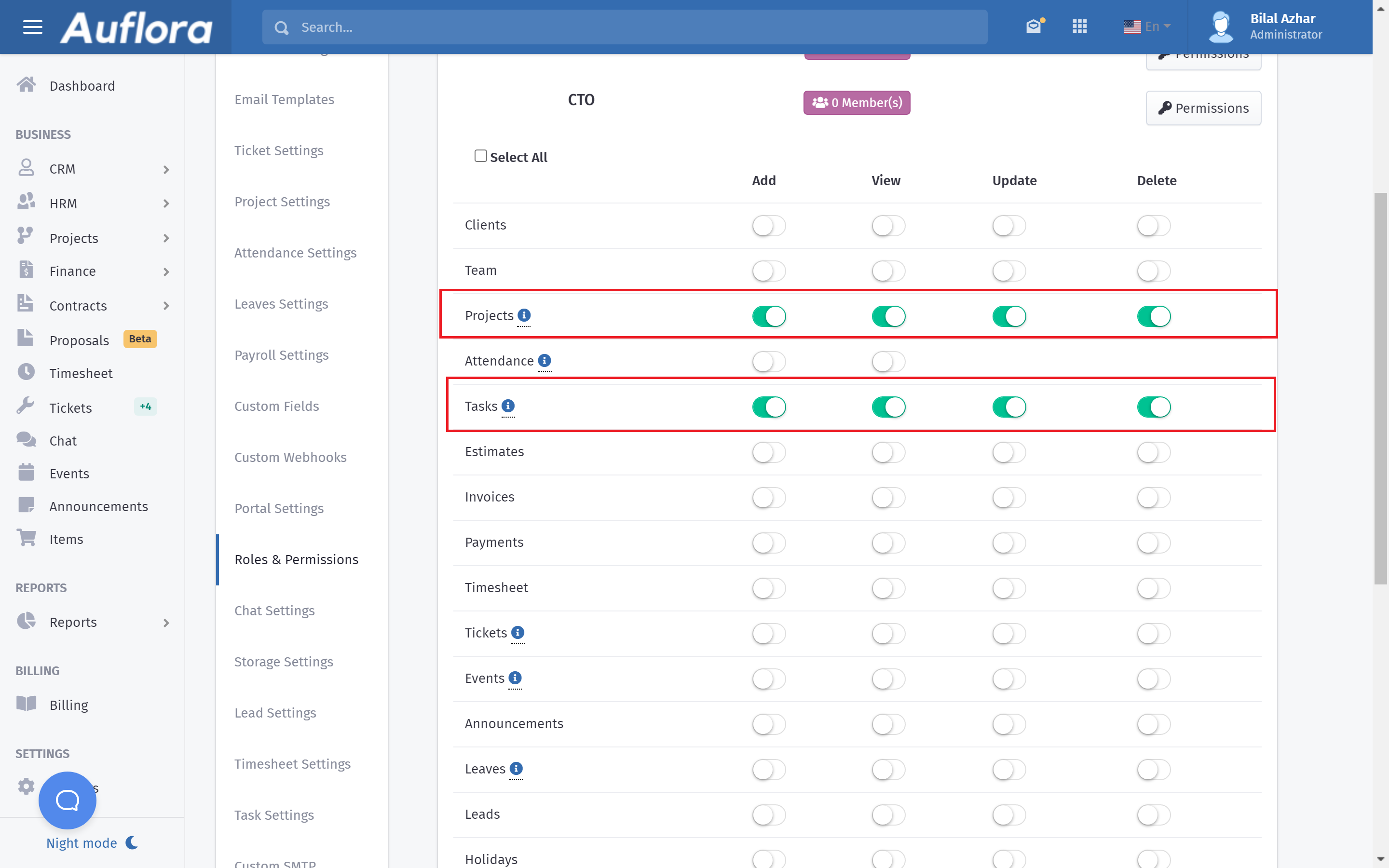 Managing Roles and Permissions - Agiled Knowledge Base