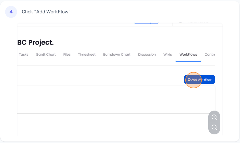 Applying a Workflow to a Project in Agiled - Agiled Knowledge Base