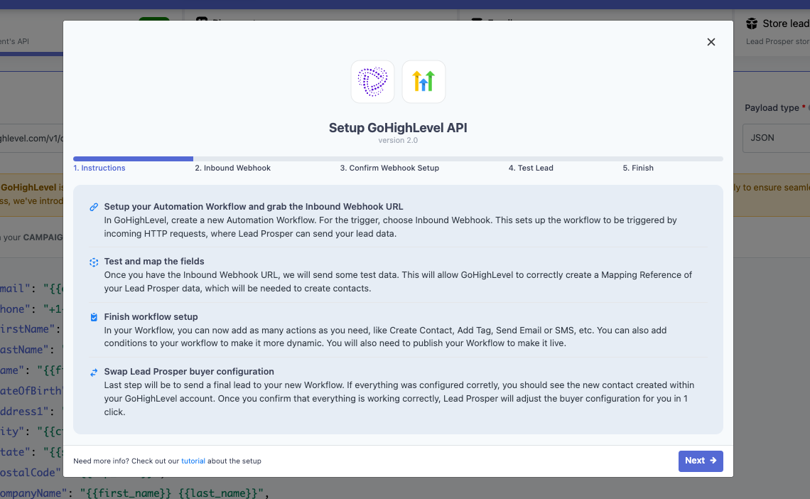 How To Migrate Your GoHighLevel Buyers To GHL API v2.0 - Lead Prosper Knowledge Base