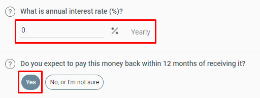 Entering a Loan with Deferred Interest - Help Center | Upmetrics