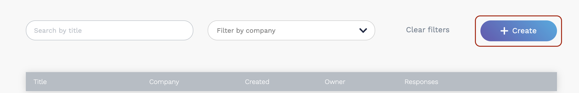 Create an interview - Willo Knowledge Base
