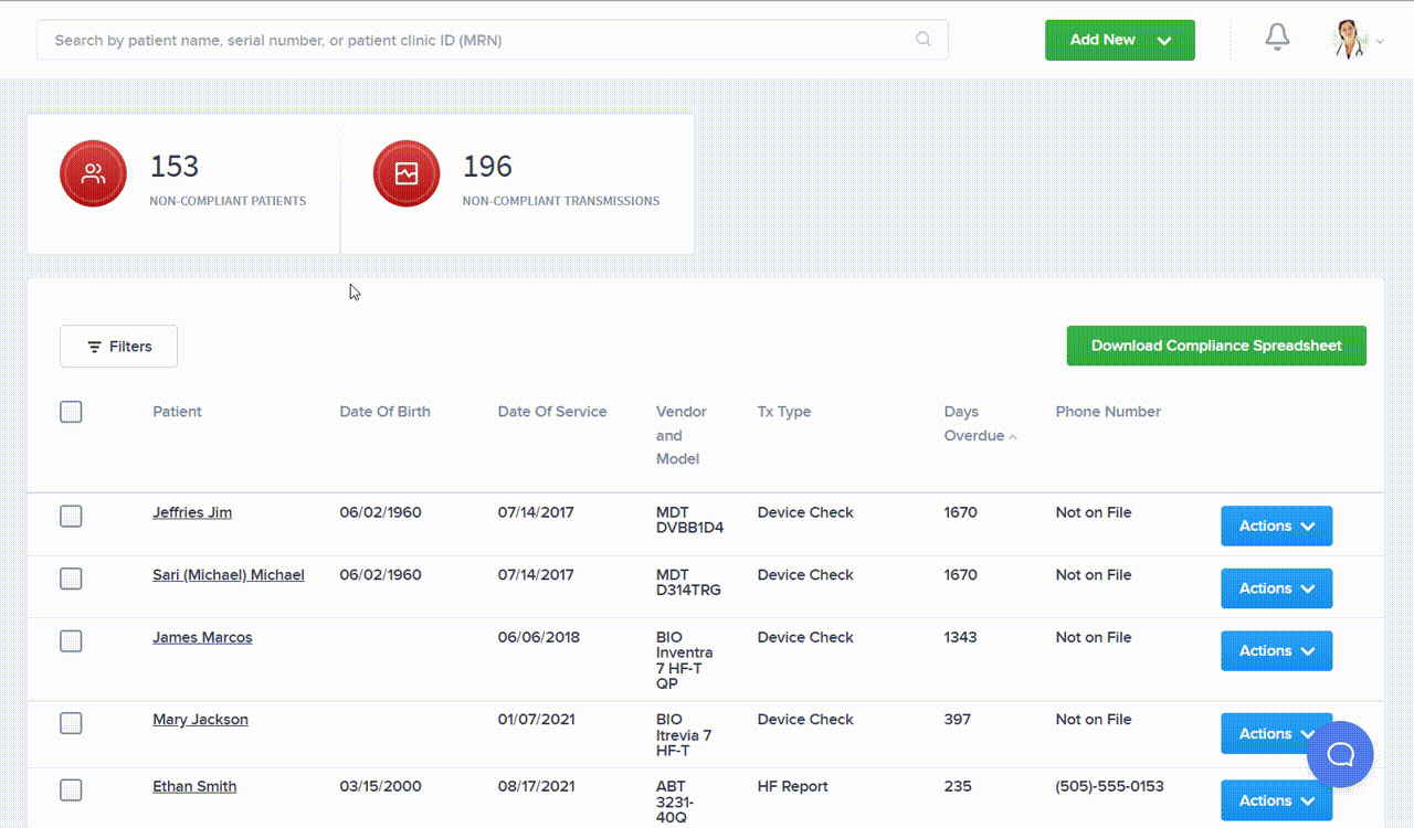 Compliance Dashboard - RhythmScience Knowledge Base