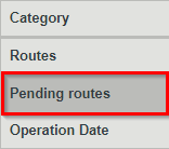 Delete a pending route - You have questions, we have answers