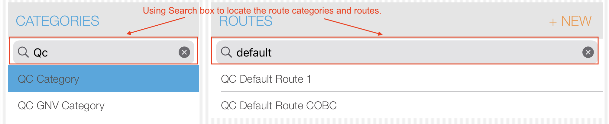 App for driver - starting a route - You have questions, we have answers