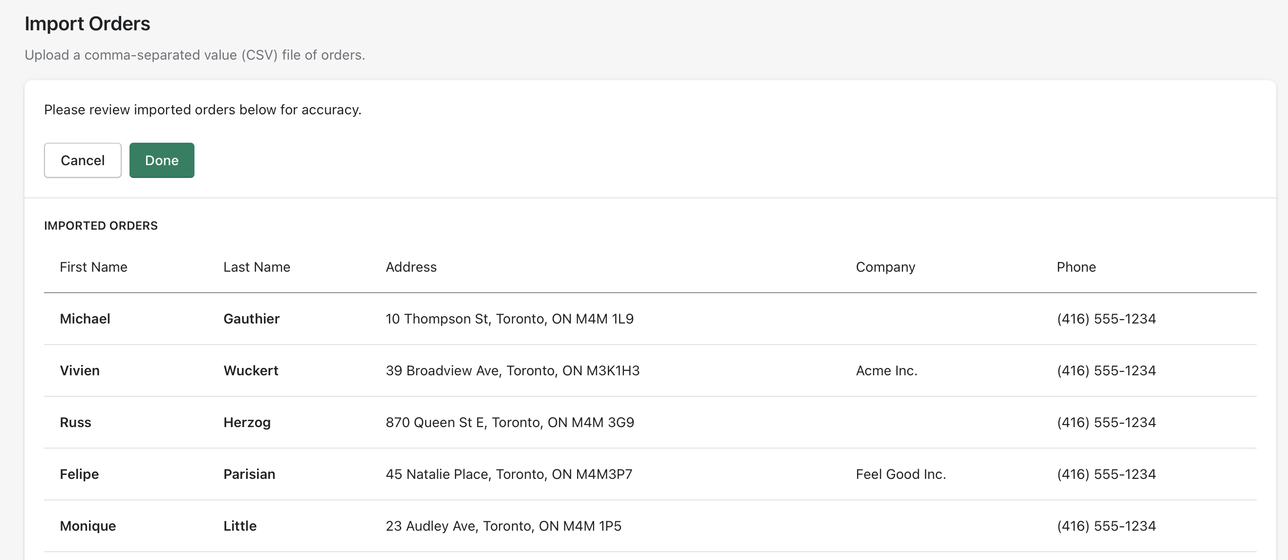 How do I import orders from a spreadsheet (.CSV)? - Roundtrip - Help Center