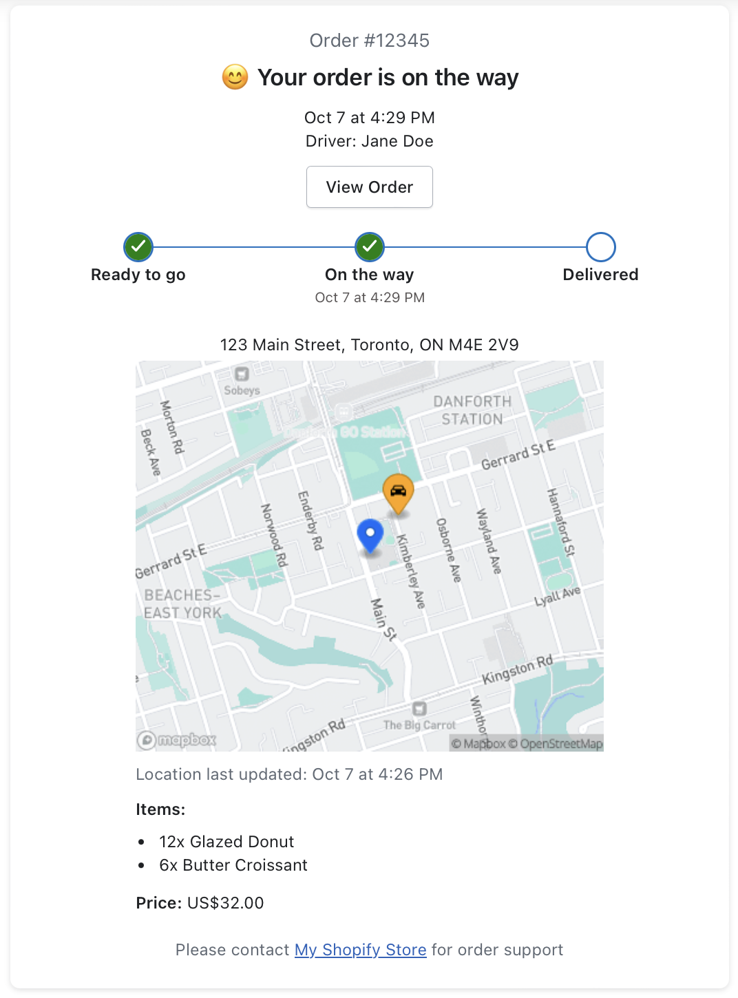 Customizable Order Tracking Pages and Links - Roundtrip - Help Center