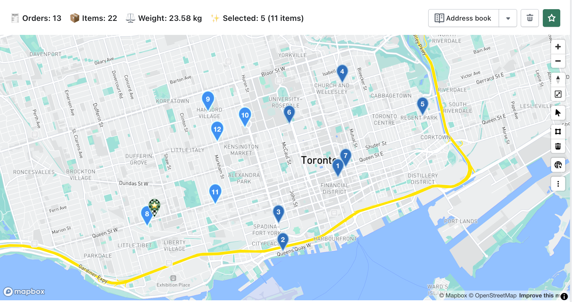How do I create a route using the map? - Roundtrip - Help Center