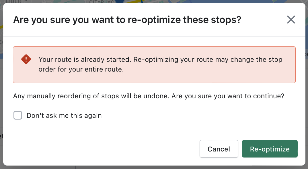 How do I re-optimize a route? - Roundtrip - Help Center