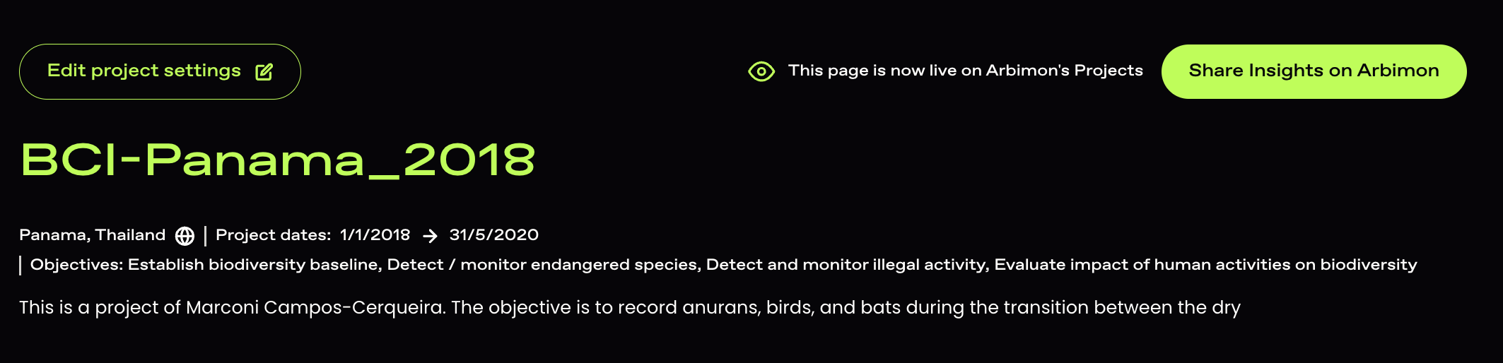 What's New with Arbimon? (February 2024) - Arbimon