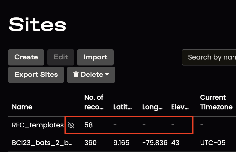 Adding a Site - Arbimon