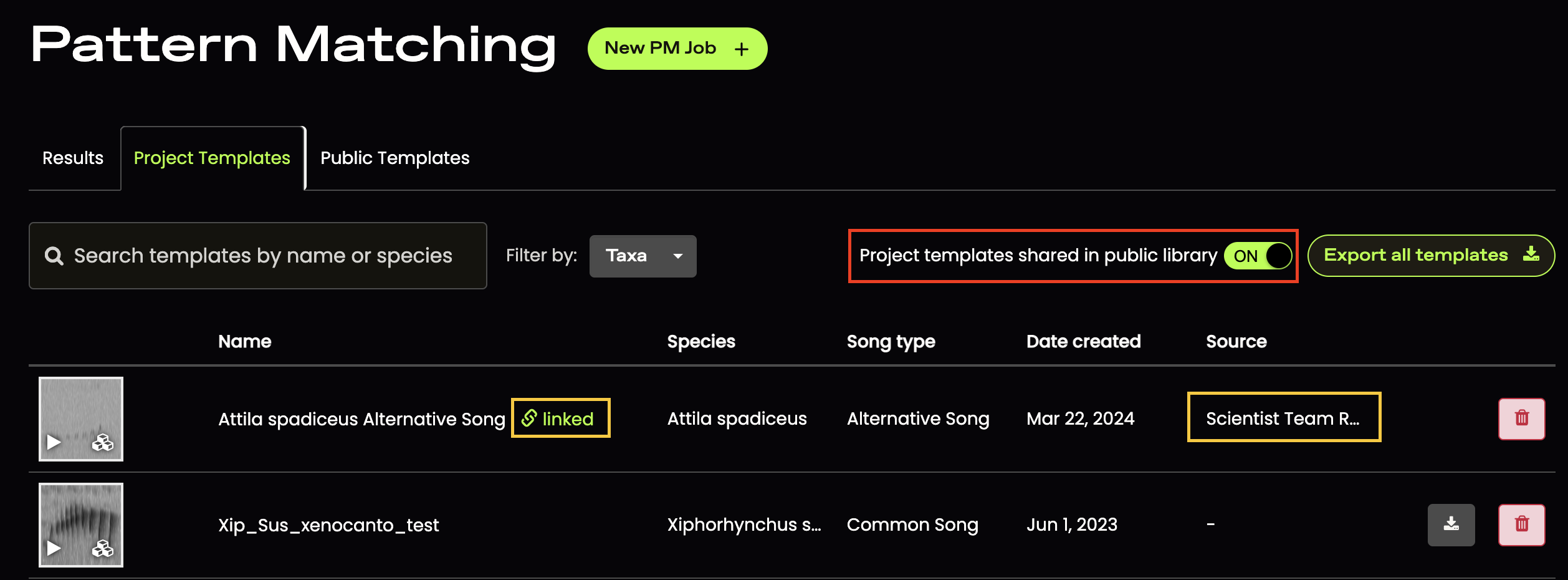 What's New with Arbimon? (May 2024) - Arbimon