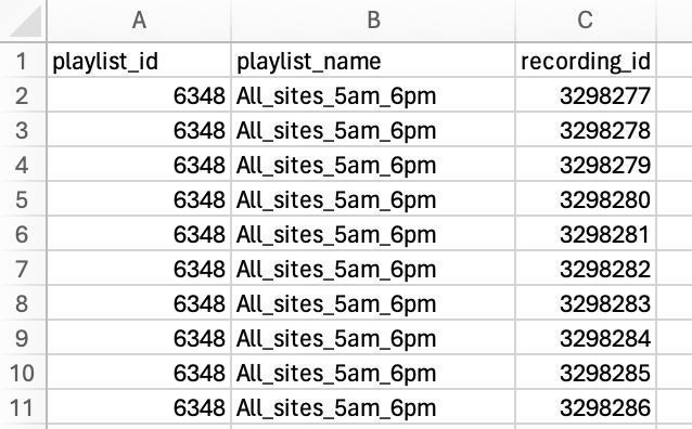 Exporting Project Backups - Arbimon