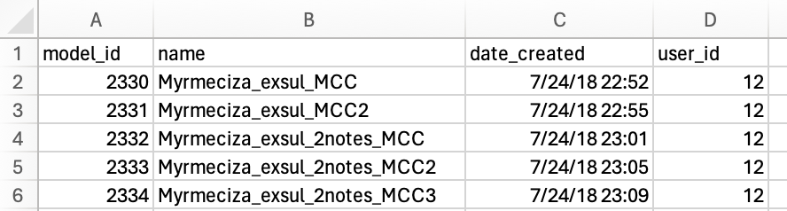 Exporting Project Backups - Arbimon