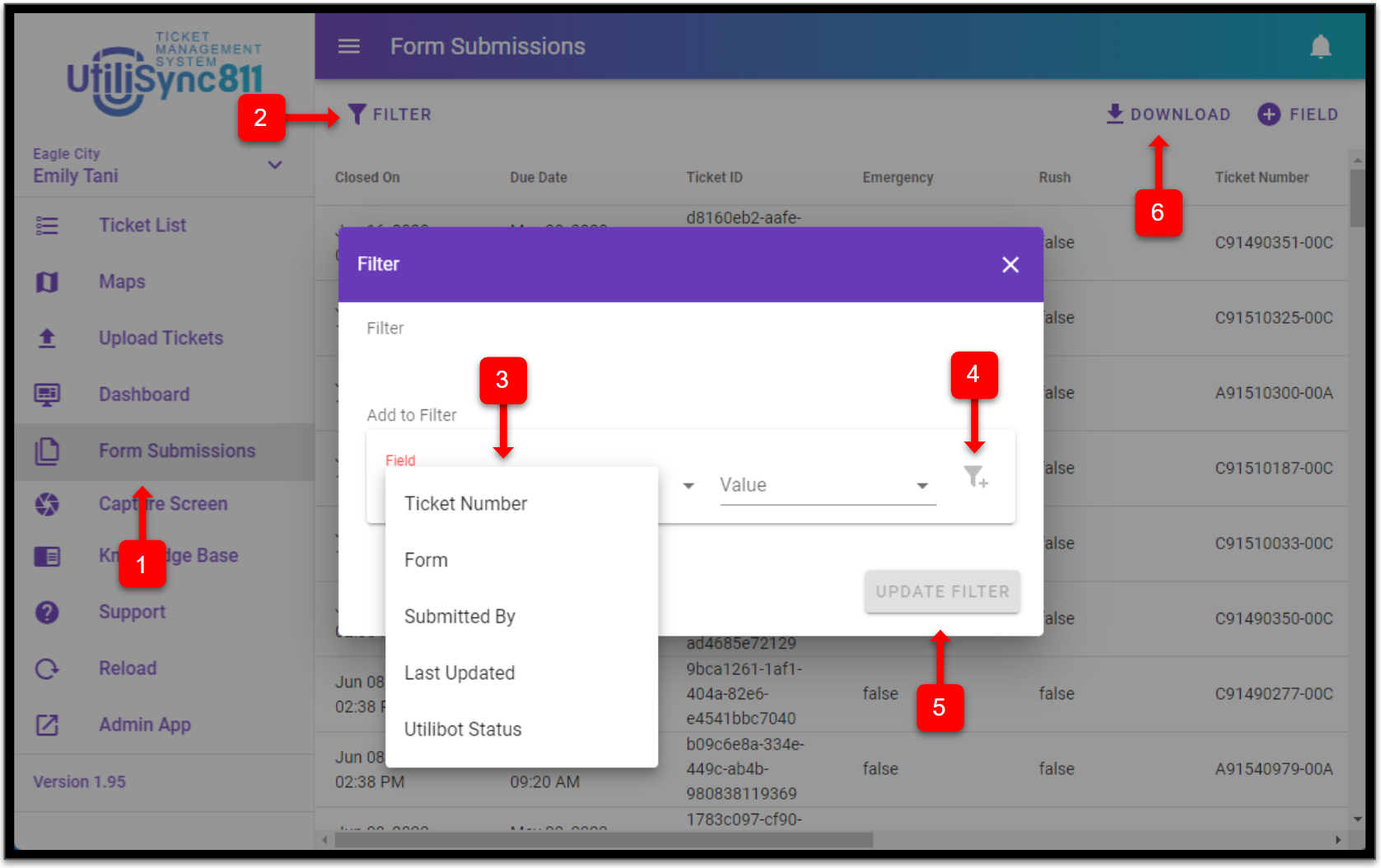 Generate a Monthly Report - UtiliSync