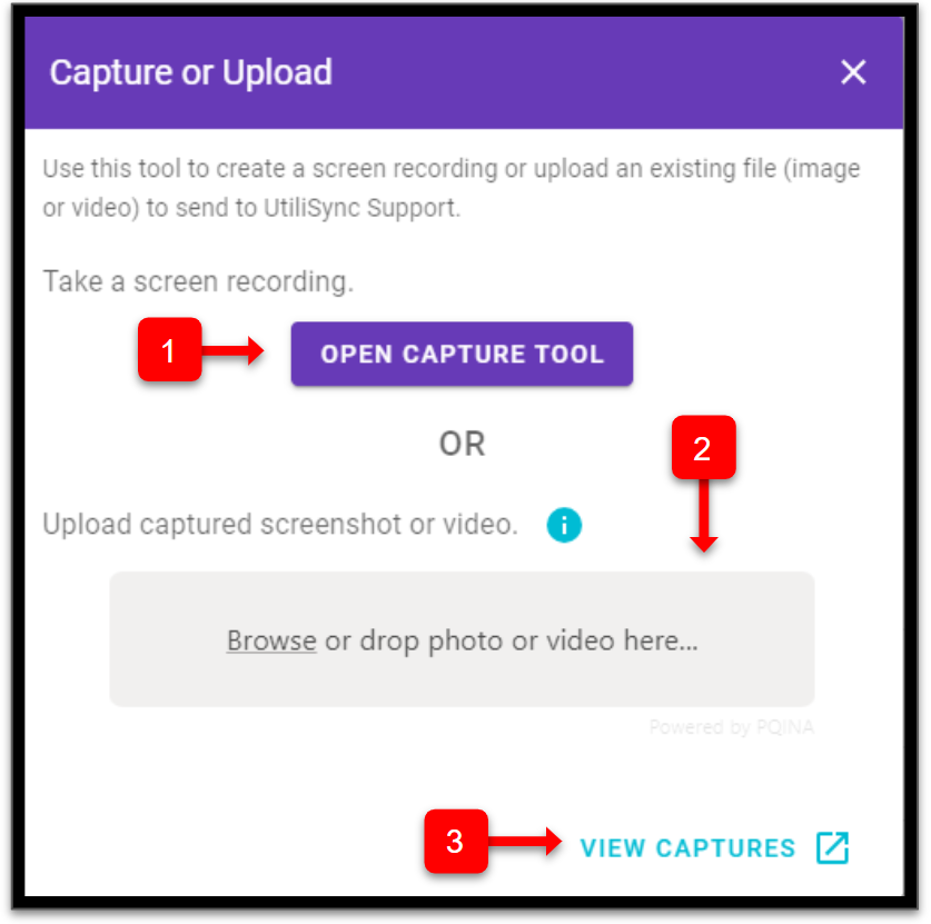 Screen Capture Tool - UtiliSync