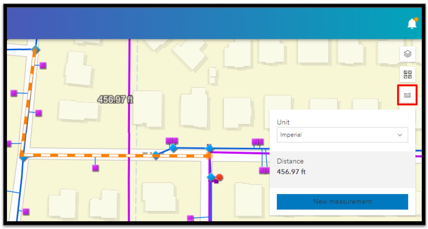 Measure Lines on a Map - UtiliSync